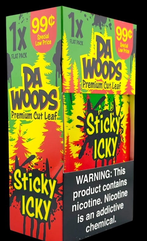 Da Woods Sticky Icky Premium Cut Leaf | She Buds THC