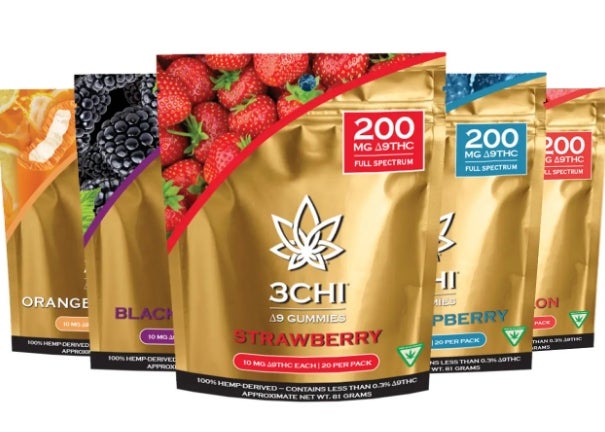Full Spectrum Delta 9 THC Gummies 200mg 3CHI | She Buds THC