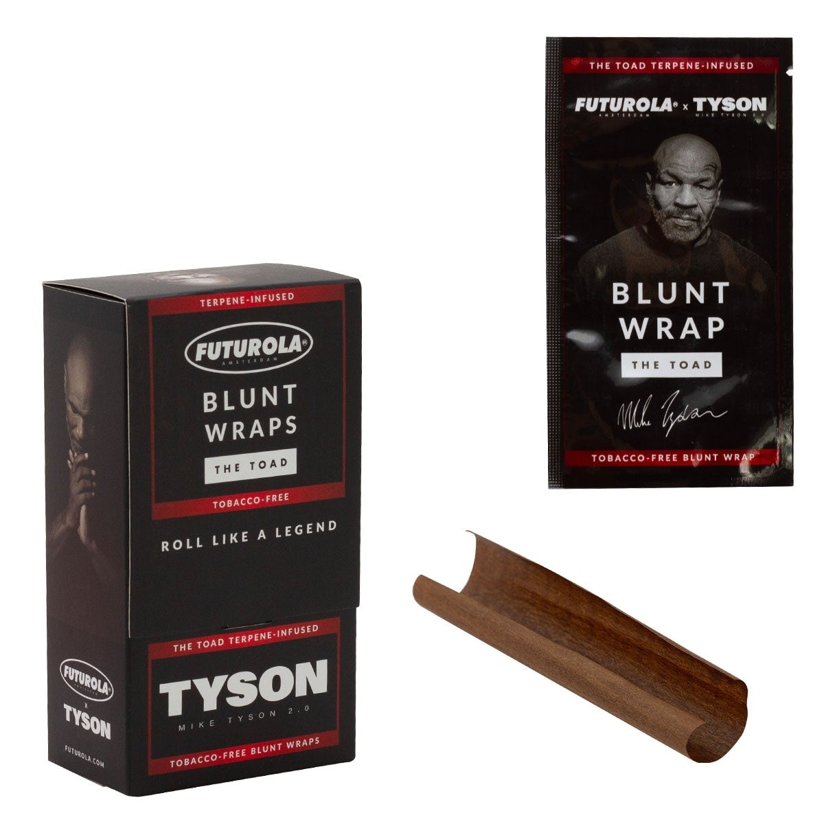 Futurola x Tyson 2.0 Terpene-Infused Blunt Wraps | She Buds THC